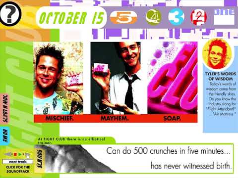 Fight Club - Website. 09. Sounds - YouTube