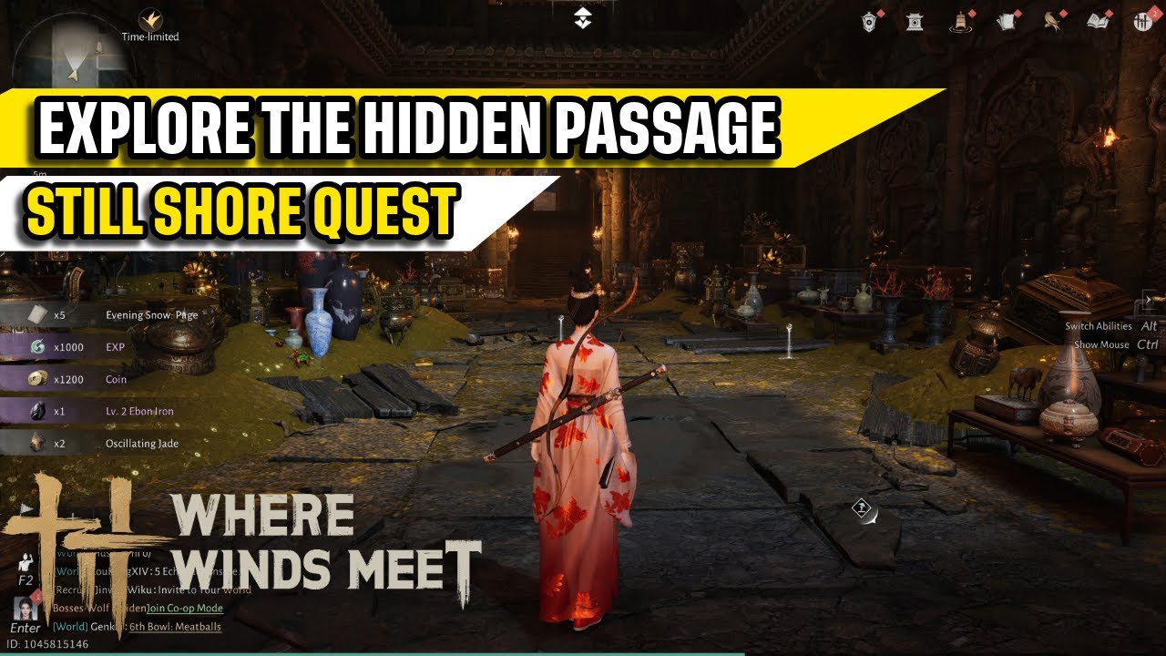 How to Explore the Hidden Passage "Still Shore" Where Winds Meet Quick ...