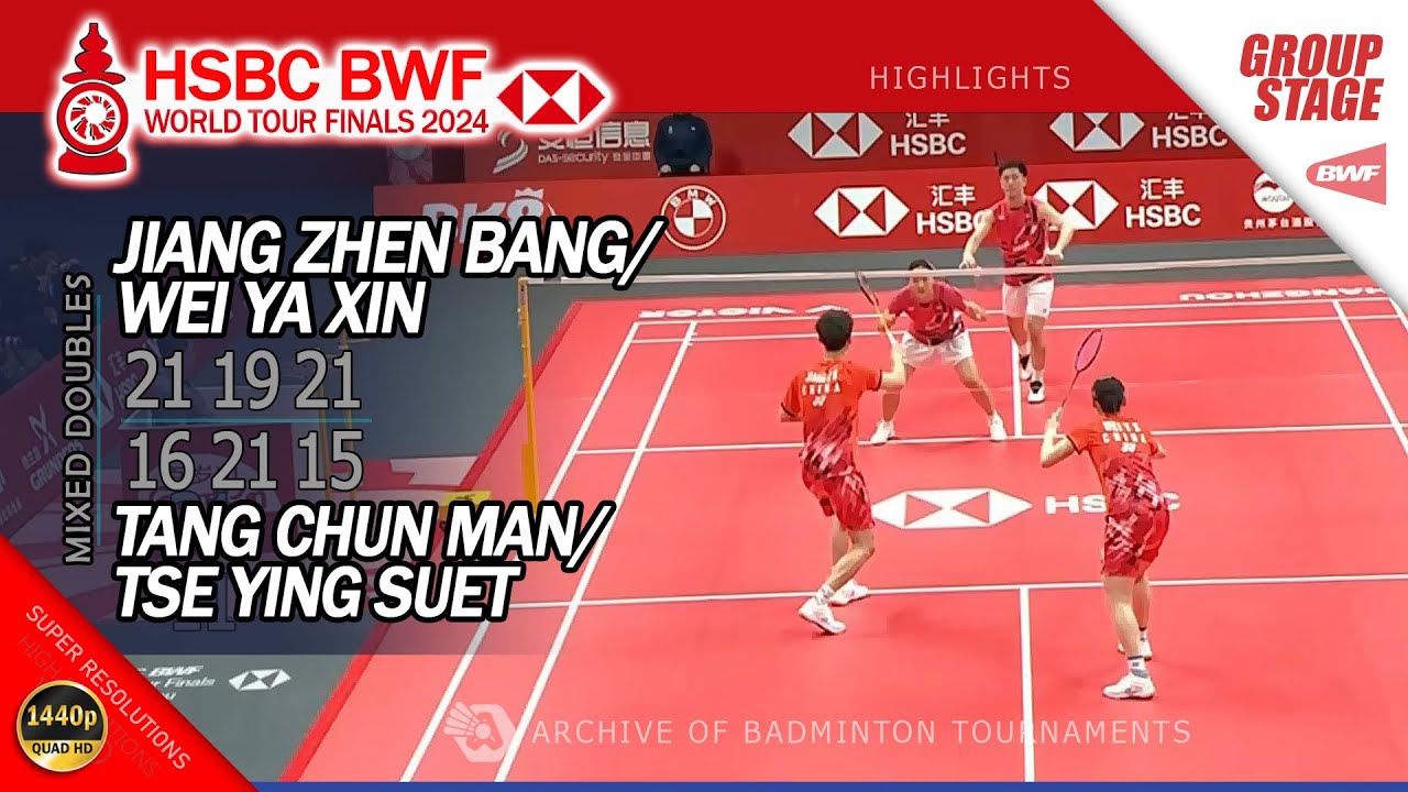 Jiang Zhen Bang / Wei Ya Xin vs Tang Chun Man / Tse Ying Suet | World ...