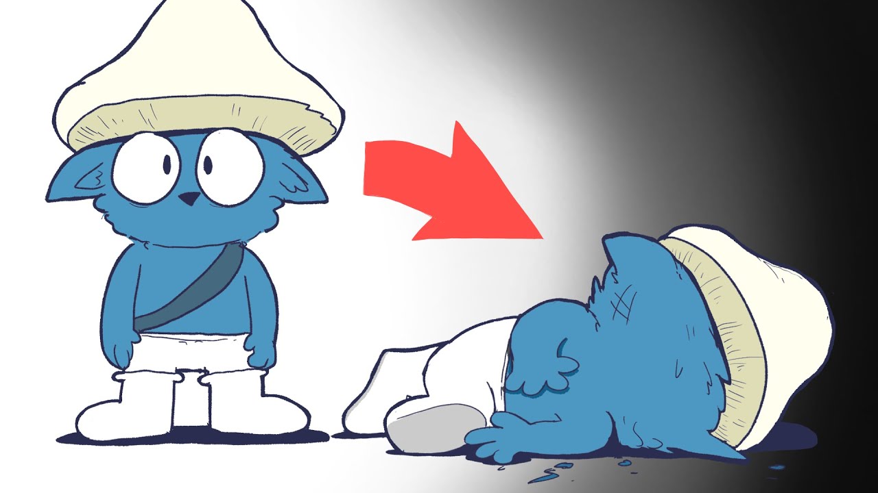 we live we love we die - the end of blue smurf cat - YouTube