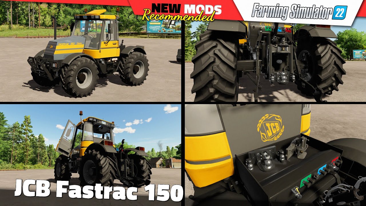 FS22 | JCB Fastrac 150 - Farming Simulator 22 New Mods Review 2K60 ...