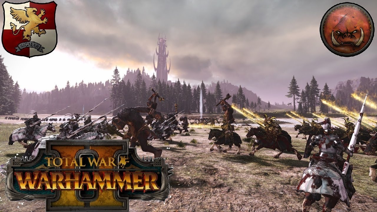 Knights vs Trolls! - Empire vs Greenskins | Multiplayer Battle #156 ...