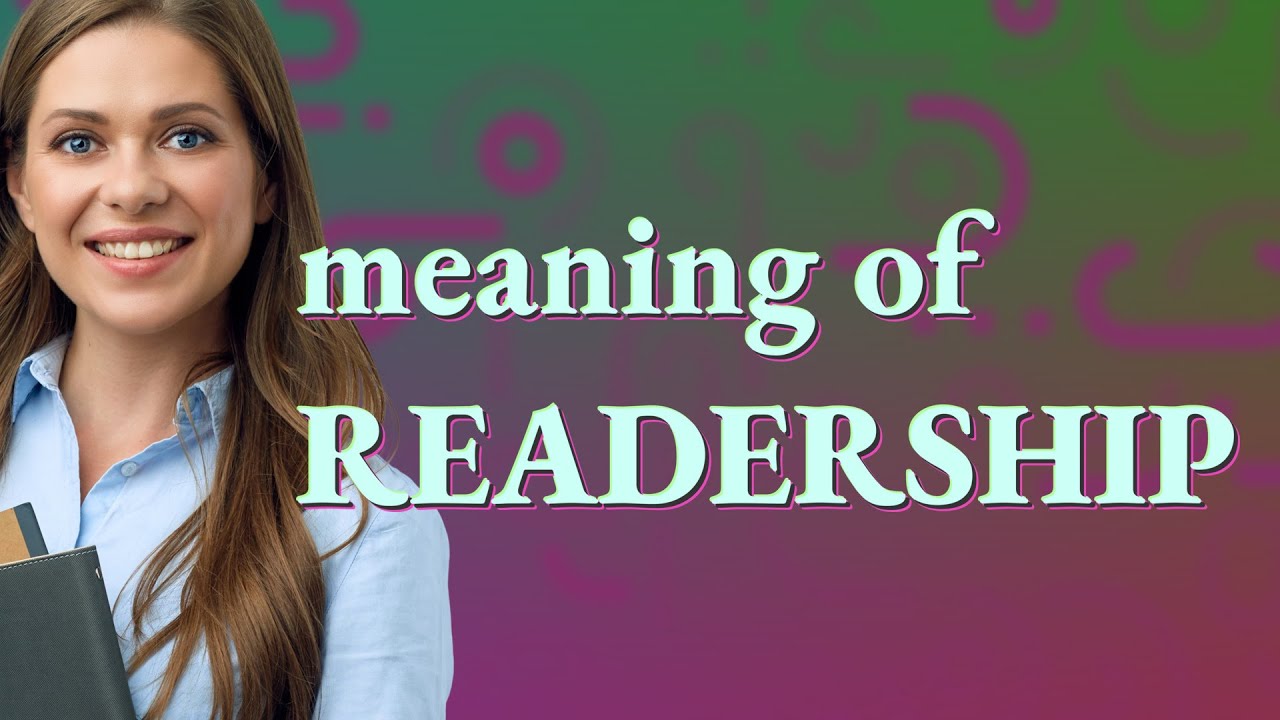 Readership | meaning of Readership - YouTube