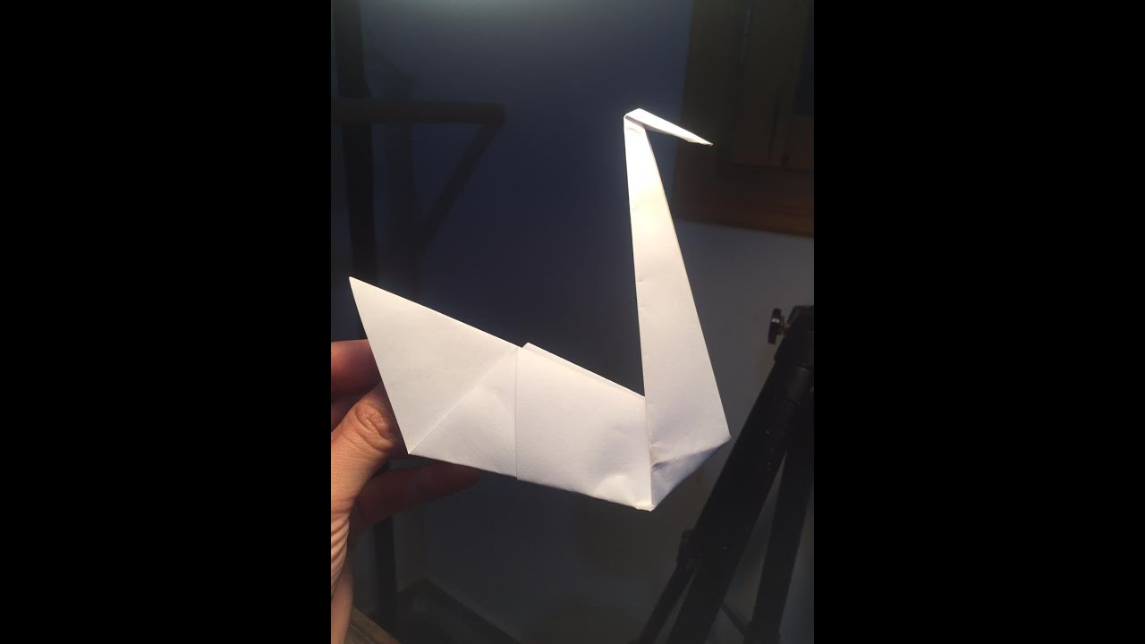 EASY ORIGAMI PROJECT CYGNE - YouTube