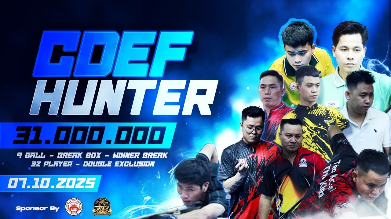 🔴 TRỰC TIẾP |Đình Luân Nghệ An ( C) - Hoàng Kubi ( D ) |CDEF HUNTER ...