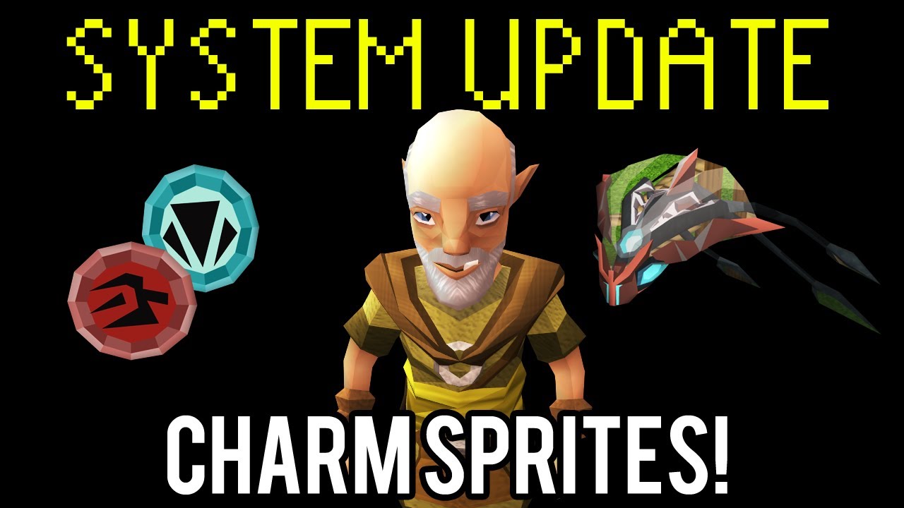 RuneScape - System Update - Charm sprites - YouTube