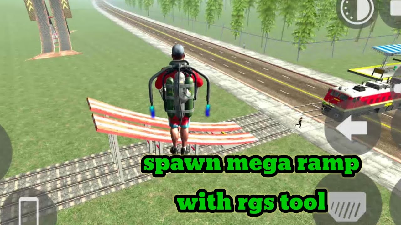 New update mega ramp ||| spawn mega ramp with rgs tool in indian bike ...