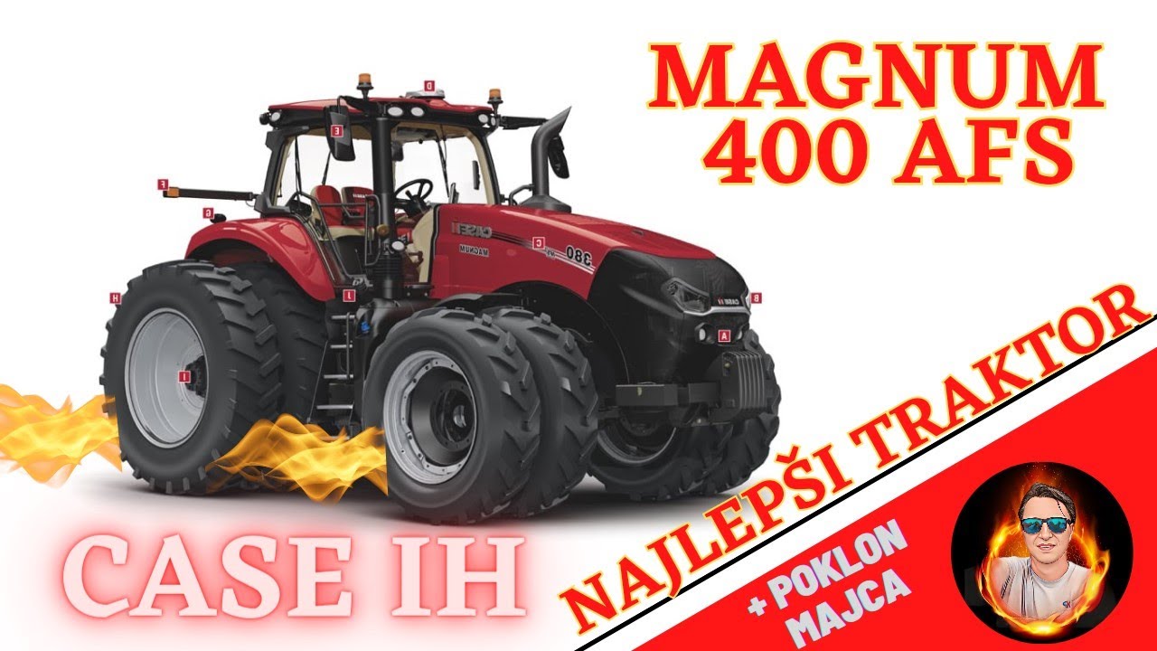 Najlepši Traktor - CASE IH MAGNUM 400 AFS Connect - Recenzija // The ...
