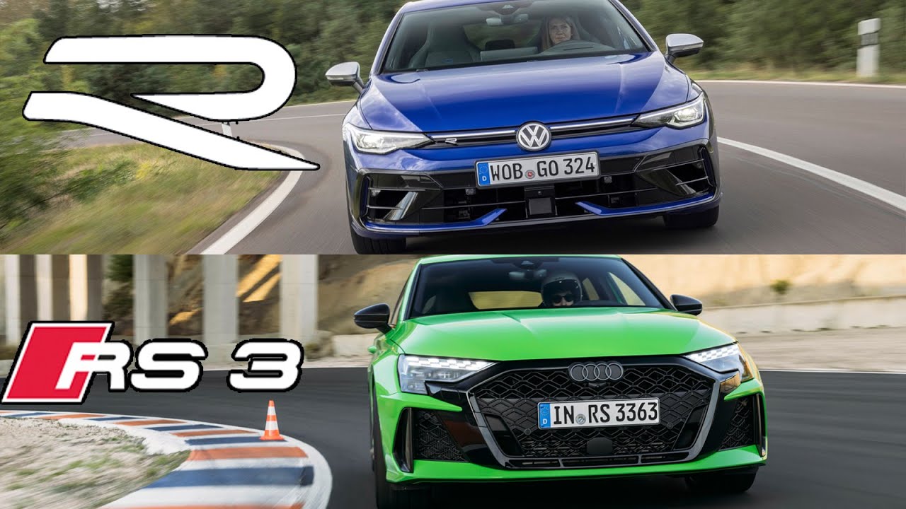 IS THE NEW AUDI RS3 WORTH £240 MORE PER MONTH THAN GOLF R? CONFIGURATOR ...