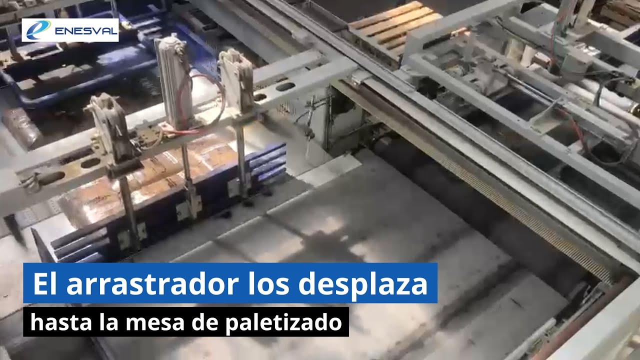 ¿Cómo funciona la paletización de alta producción de un paletizador de ...