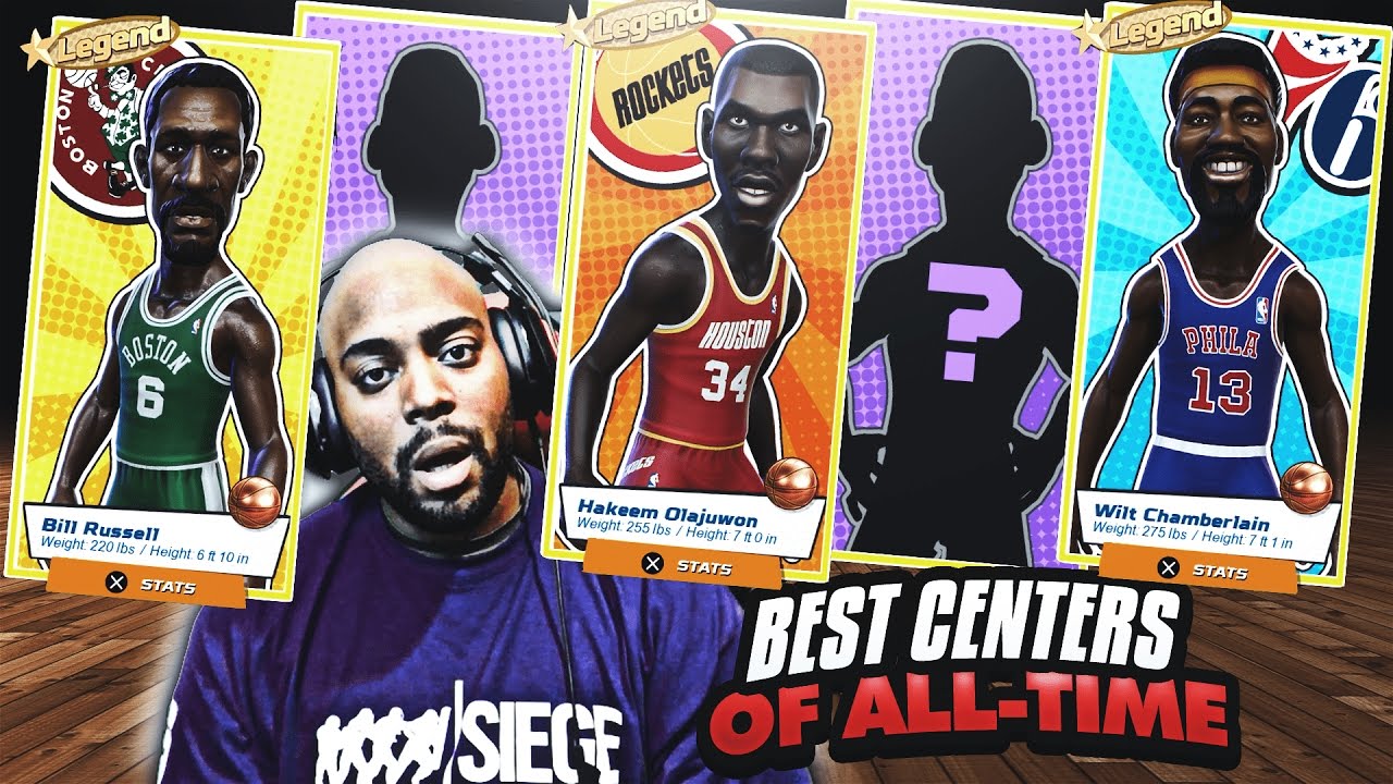 I PULLED THE BEST LEGEND CENTERS OF ALL TIME! NBA Playgrounds Pack ...
