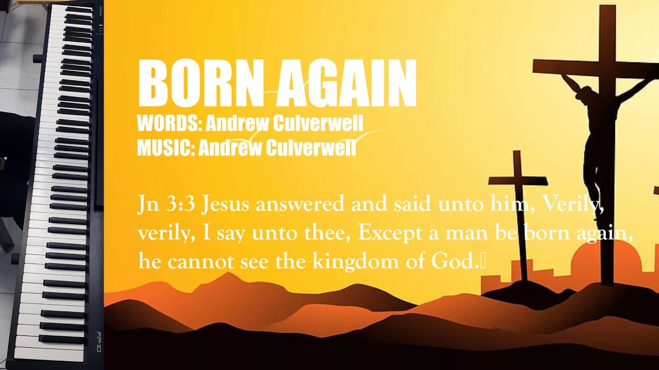 "Born Again" || Piano Accompaniment and Lyrics || HYMN - YouTube