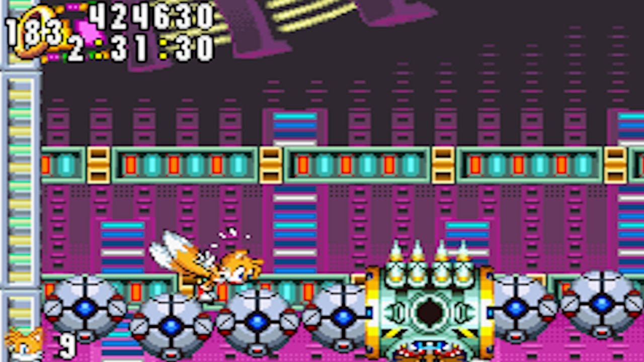 Sonic Advance 1: Part 7: Cosmic Angel Zone (Tails) - YouTube