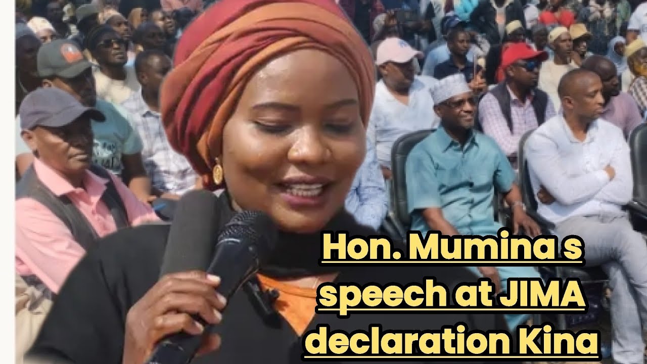 Isiolo Women rep Hon Mumina Tah-Abbo Gollo is Clear in her speech at ...