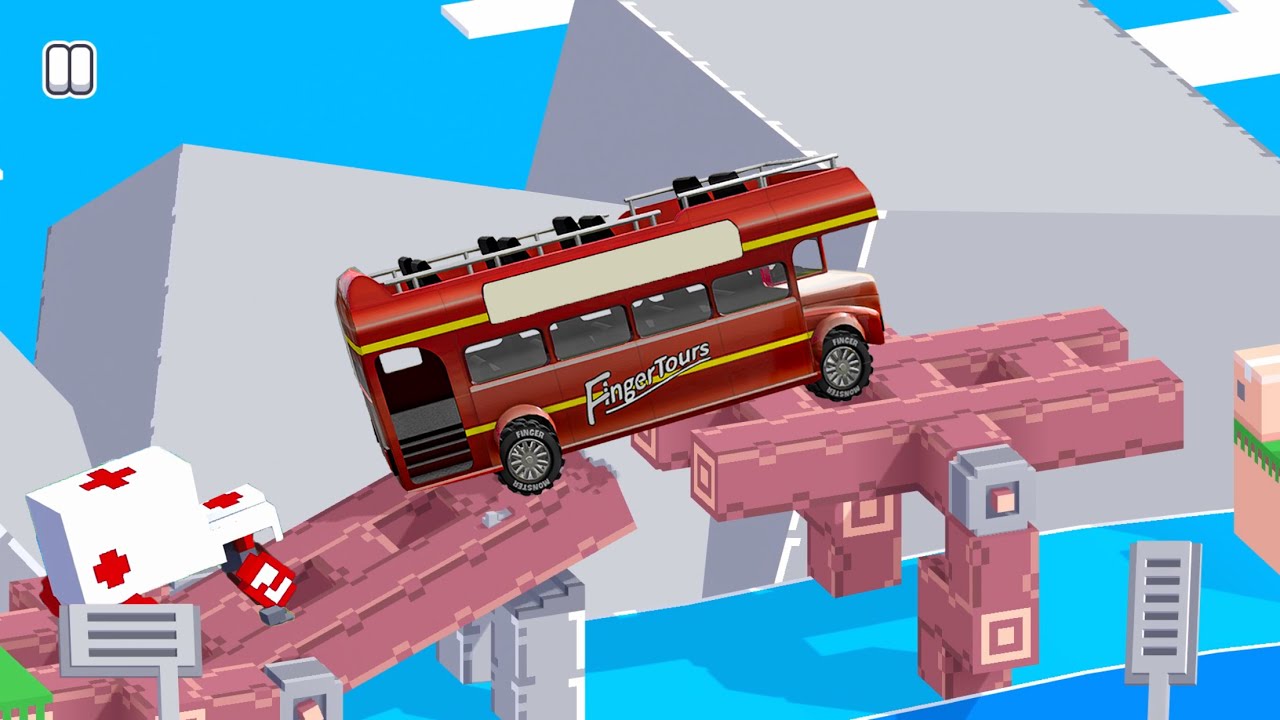 Fancade Faraway Odd drive, Crazy BUS Driver 2 Levels Gameplay Android ...