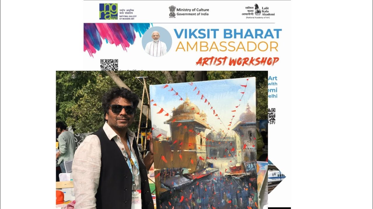 viksit Bharat Ambassdor Artist workshop 10th March 2024 - YouTube