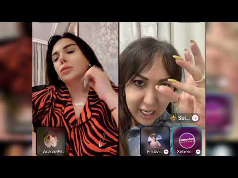 QIZLAR TIKTIKDA DAVA QIRGIN PISIK GUNEL