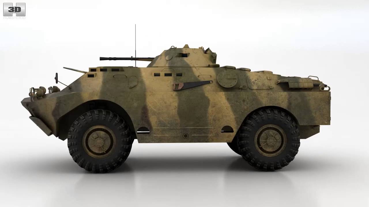 BRDM-2 3D model by 3DModels.org - YouTube