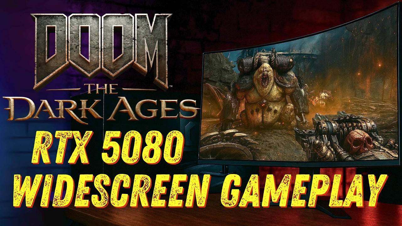RTX 5080 Meets DOOM: The Dark Ages – Ultrawide 240Hz OLED Gameplay ...