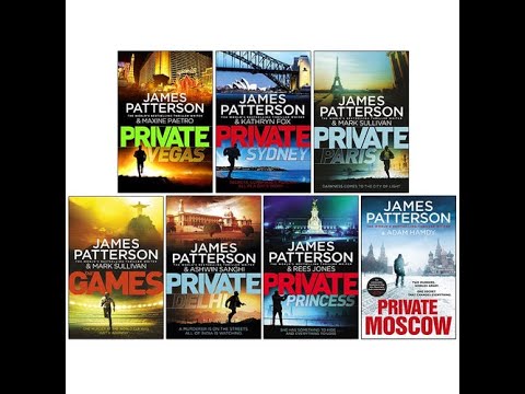 James Patterson Private Series (Books 9 - 15) 7 books Collection Set ...