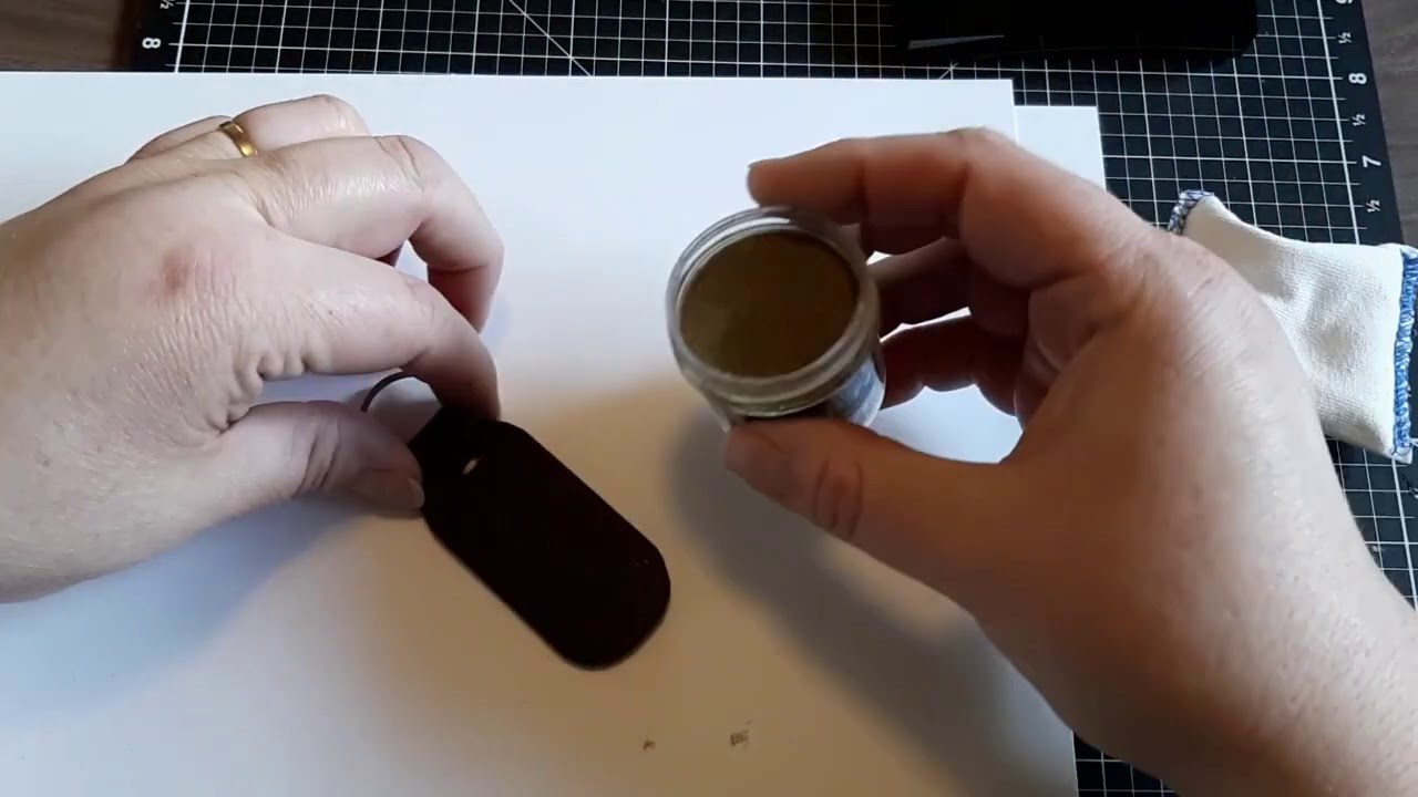 Heat Embossing on Leather - YouTube