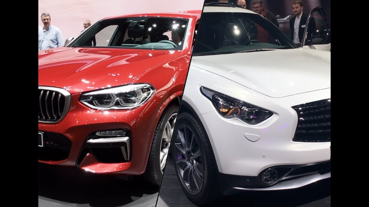 BMW X4 vs Infiniti QX70 - YouTube
