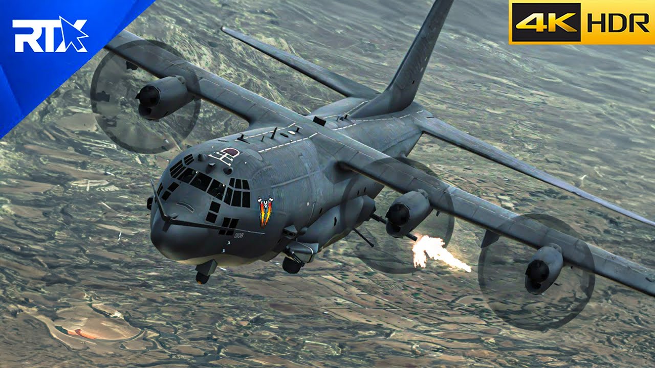 AC-130 Gunship | Hardpoint | Realistic Immersive ULTRA Graphics ...