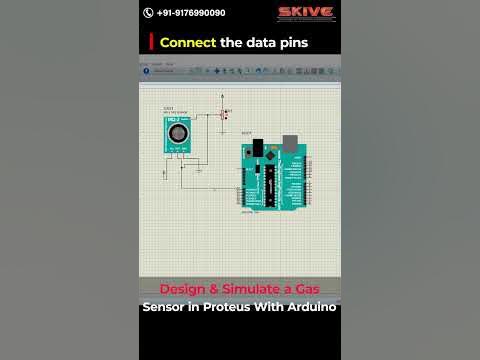 Design and Simulate an Gas Sensor in Proteus With Arduino - YouTube