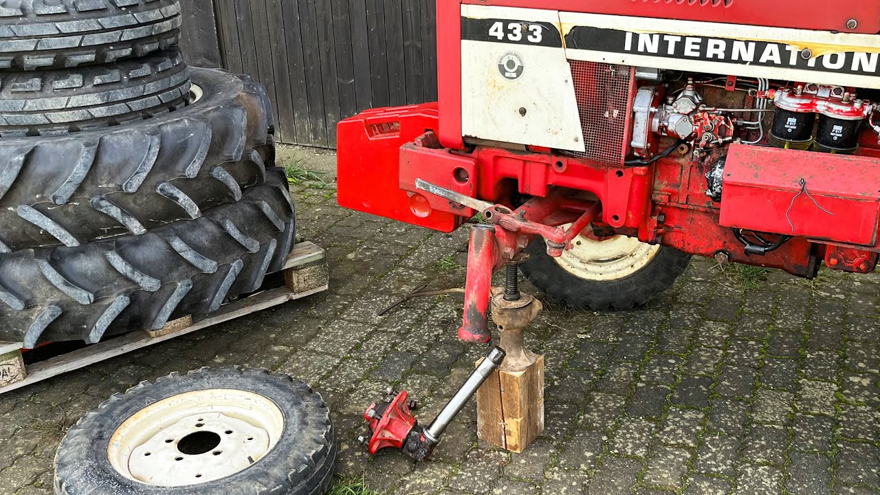 Neue Buchsen und Lager für Achsschenkel + Neue Räder für den IHC - YouTube