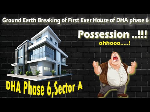 DHA Phase 6 | Construction Begins | #dha #construction #dhair # ...