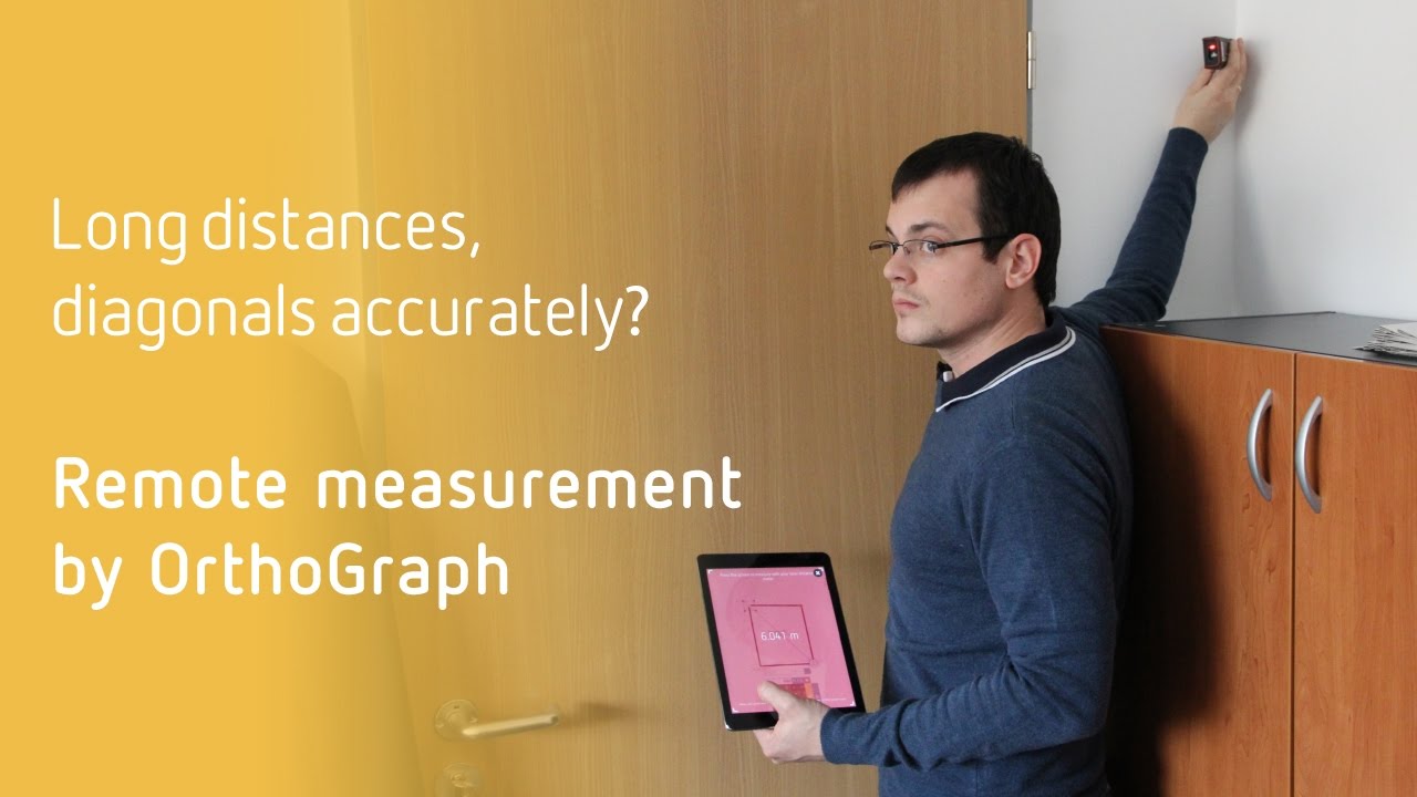 OrthoGraph Remote Distance Measurement function - YouTube