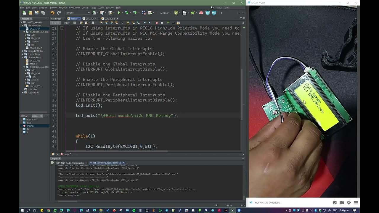 Como configurar el módulo i2c con el MCC Melody del MPLABx sin morir en ...