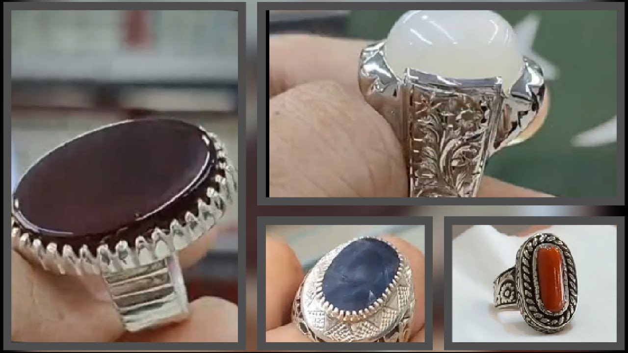 Latest chandi handmade rings design | silver men rings 2023 - YouTube