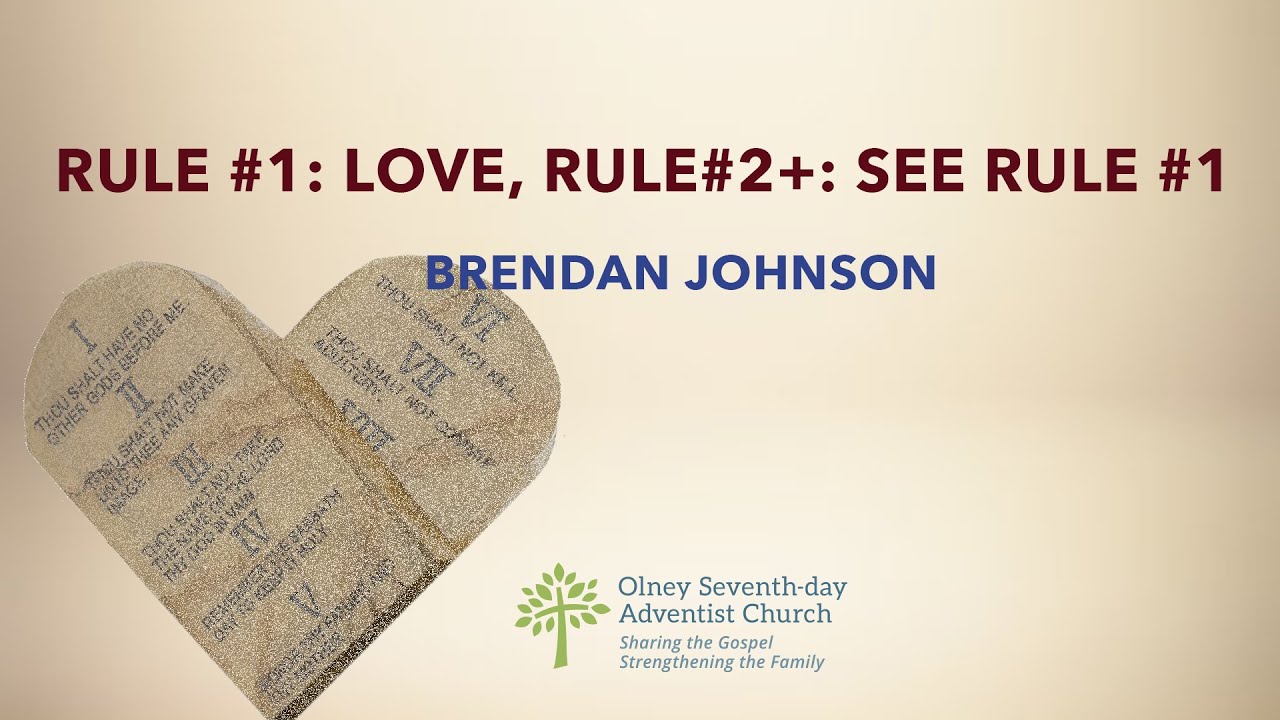 Rule#1: Love, Rule#2+: See Rule #1 - Brendan Johnson - YouTube