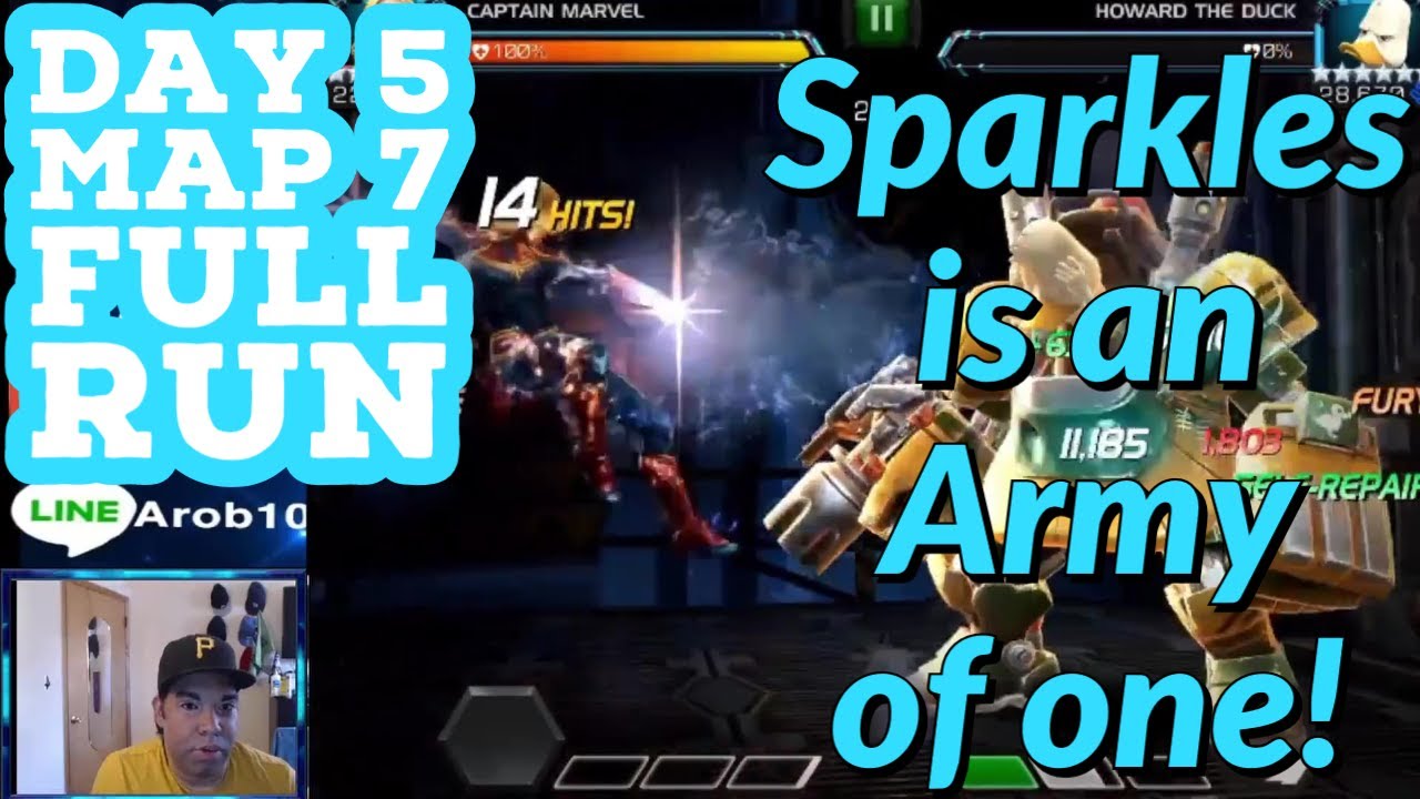 AQ Map 7 Day 5 Run with only Captain Marvel Movie - YouTube