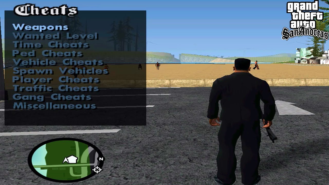 Cheat Menu Mod For GTA SAN ANDREAS. - YouTube