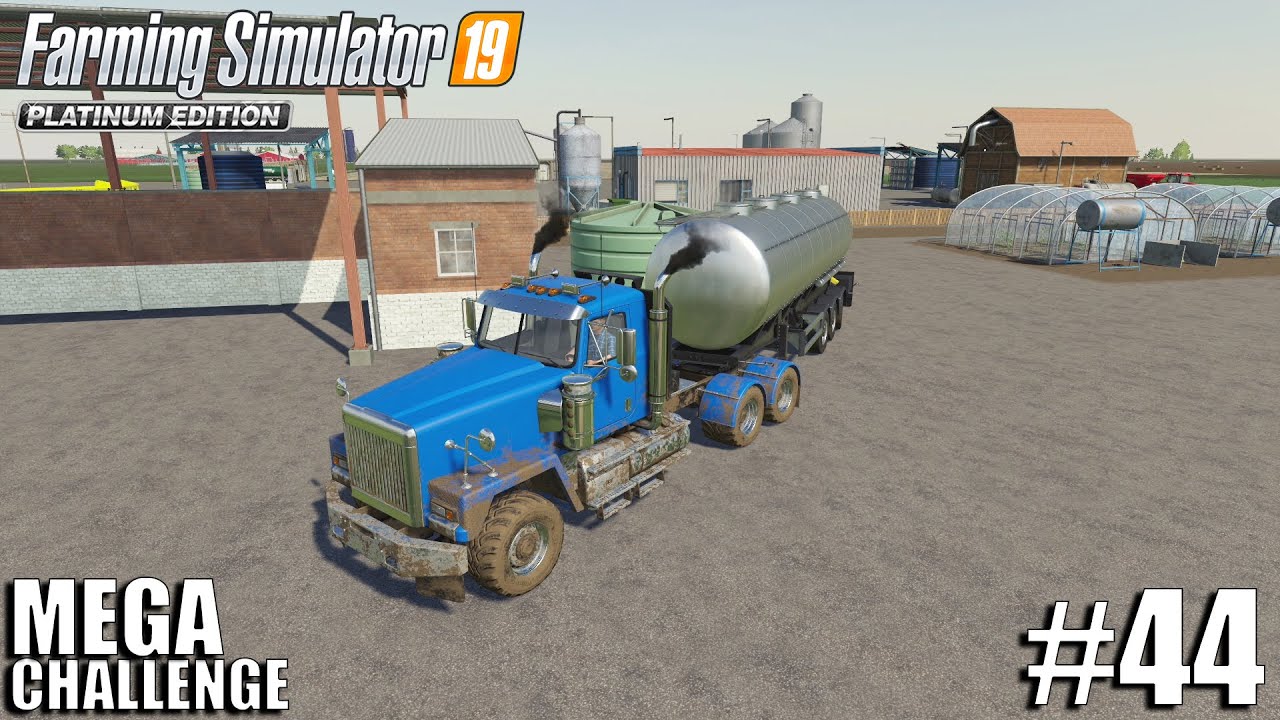 Draining Pipes & GreenHouses | MEGA Equipment Challenge 2.0 | Farming ...