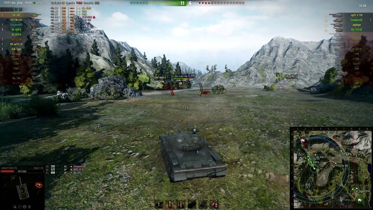World of Tanks - Susek Pokazuje #8 - Trąbka @ Object 140 - YouTube