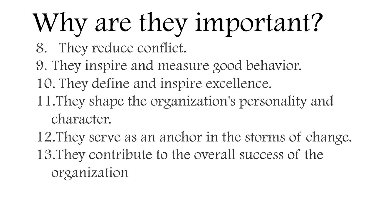 Identifying Your Core Values Part II YouTube identifying-your-core-values-part-ii-youtube