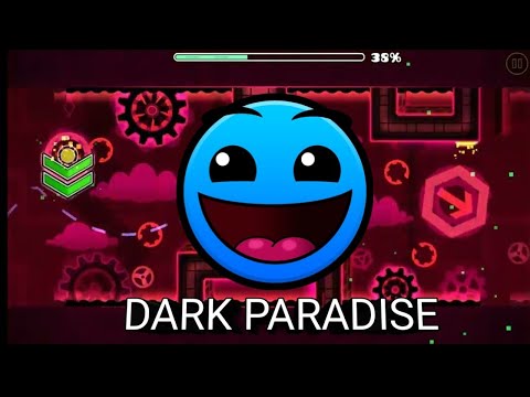 geometry dash dark paradise (easy) - YouTube