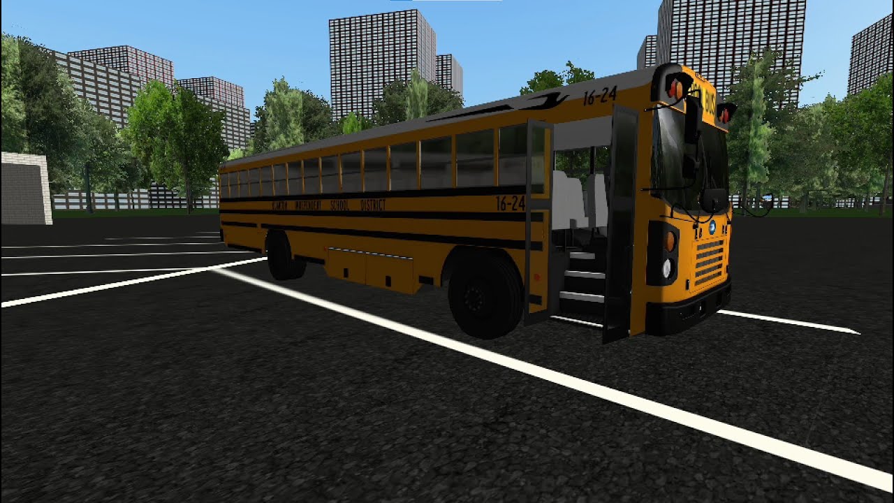 Rigs Of Rods - Afternoon Route With 2016 T3RE (Bus #1624) - YouTube