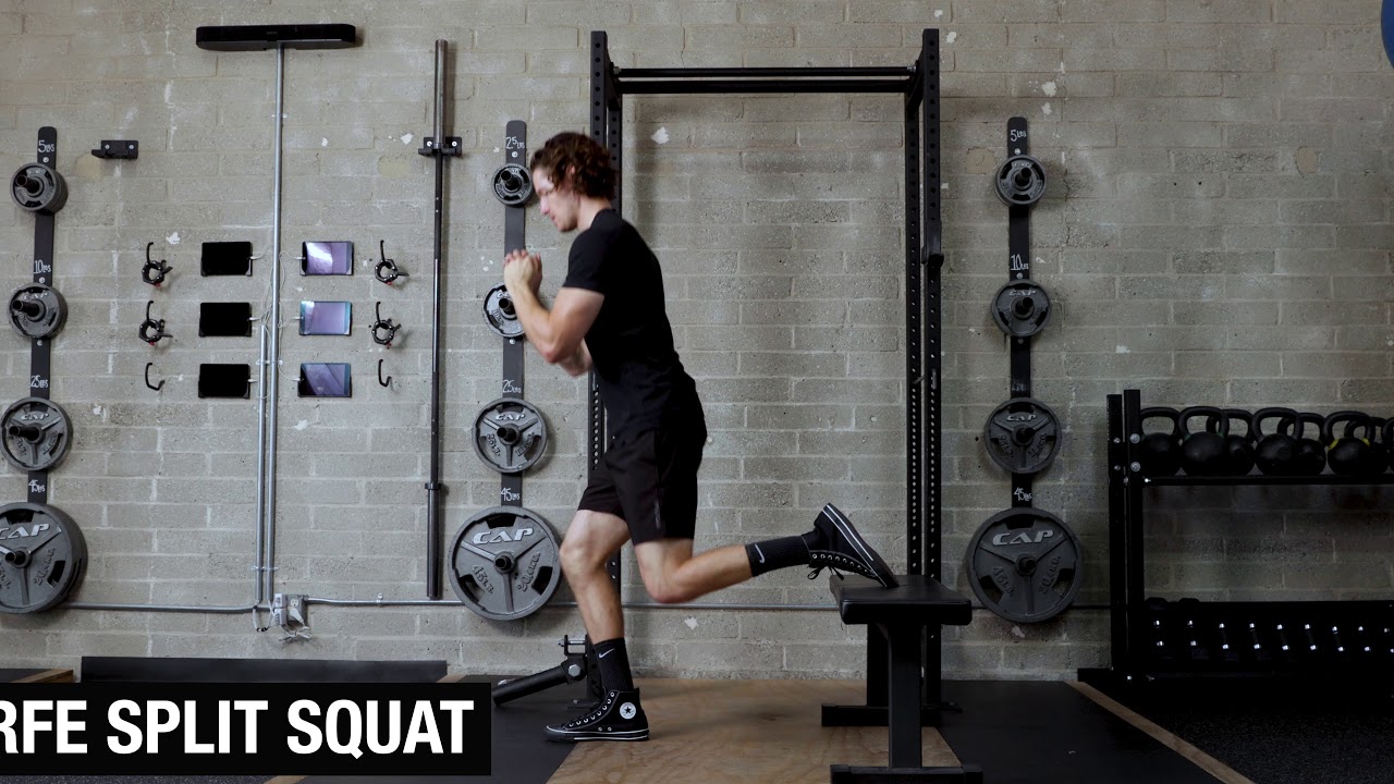 RFE Split Squat - YouTube