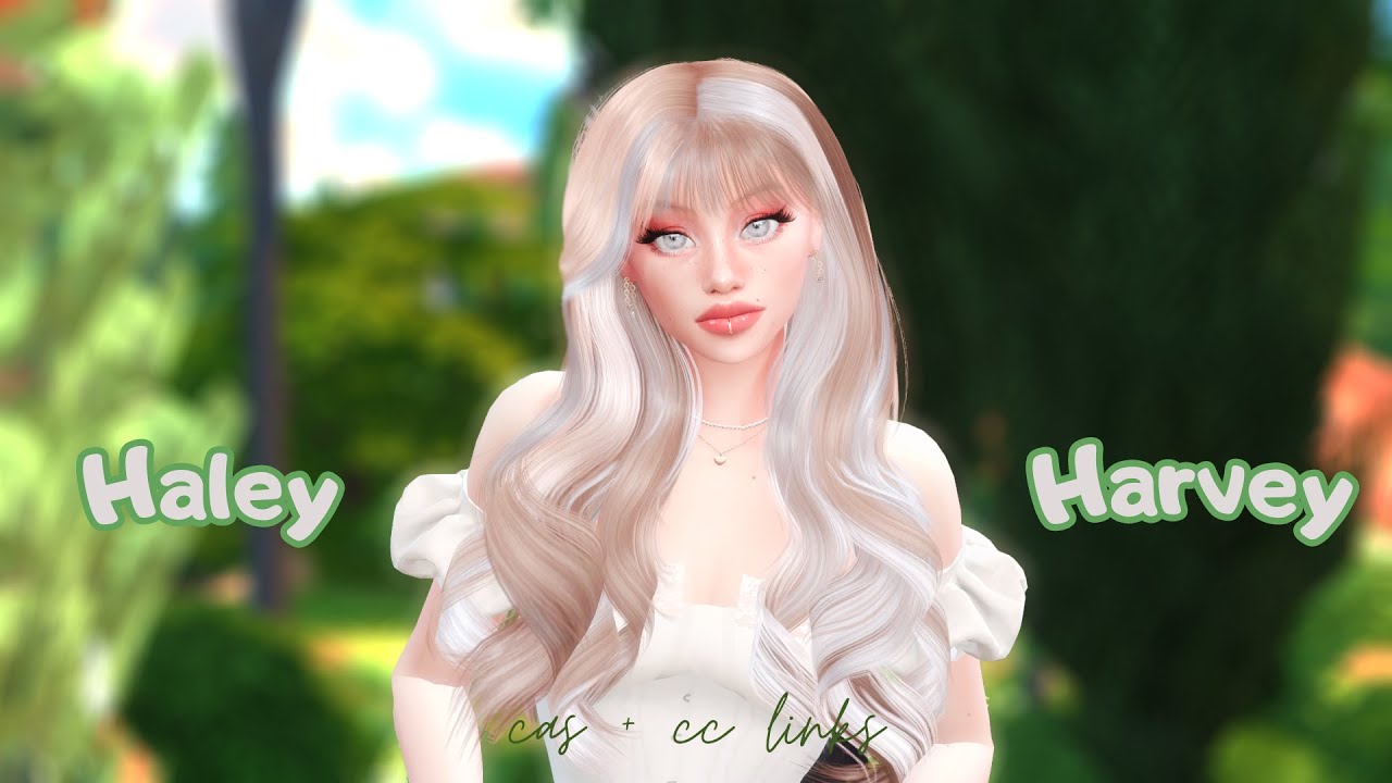 Create a Sim with me | Haley Harvey - YouTube