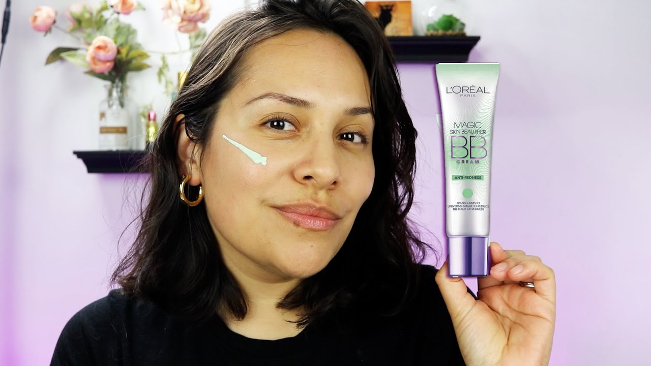 L'oreal Magic Skin Beautifier BB Cream GREEN - YouTube