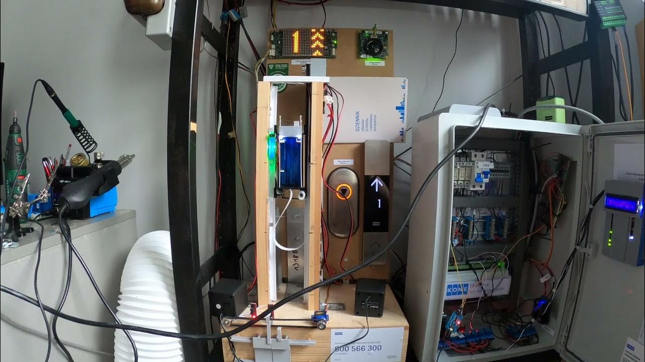 [Part 3] Model windy/Lift Model Arduino - "KONE" TinySpace with KONE ...