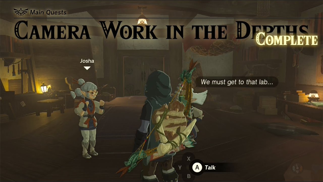 Zelda Tears Of The Kingdom #21 - Como Pegar Camera Fotográfica (Camera ...