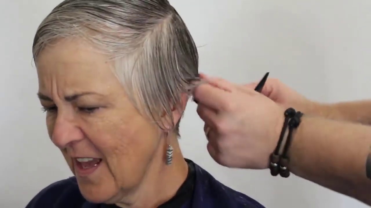 CORTE Pixie Haircut Tutorial (PASO A PASO ) by david troy - YouTube