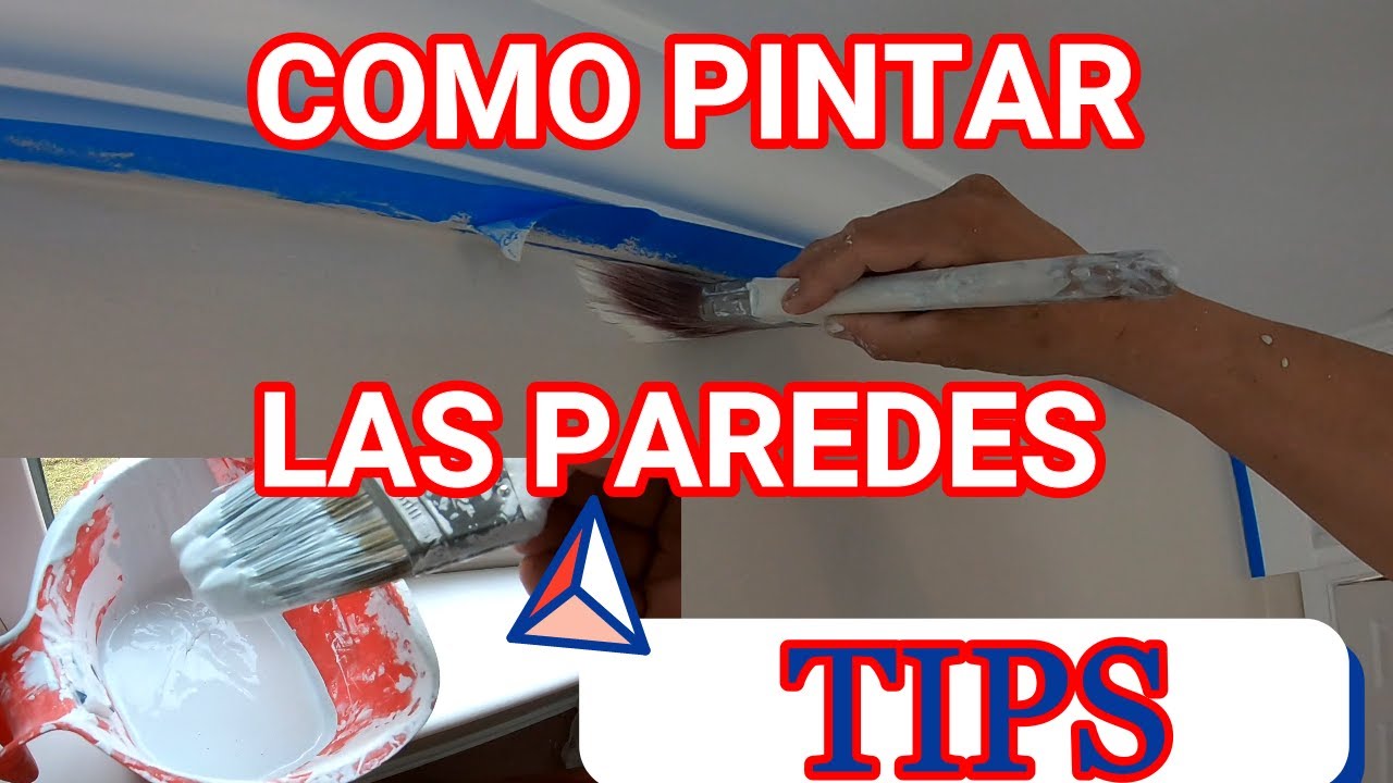 Paredes Perfectas: Técnicas para Pintar con Brocha y Rodillo - YouTube