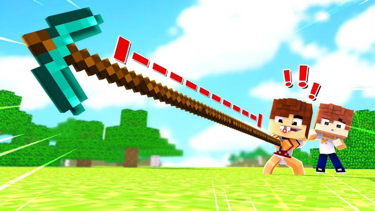 COMO FAZER A NOVA PICARETA GIGANTE SECRETA DO MINECRAFT - YouTube