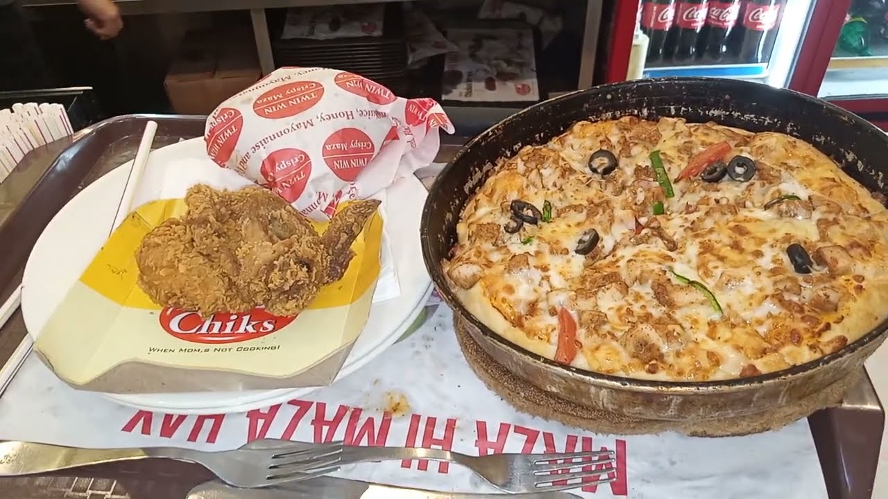 Fri Chicks Lahore..... Fried Chicken Pizza Zinger Chicken Nuggets and ...